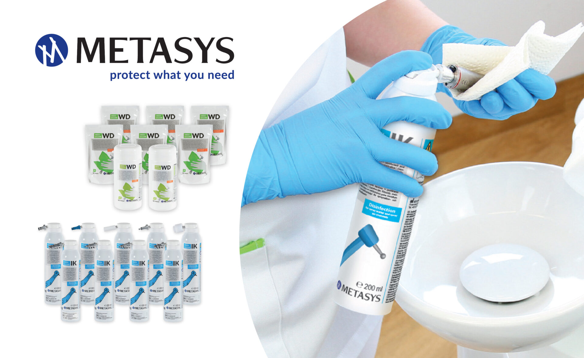 Metasys akcija Dez.salvetēm un IK 2+1 - Dab Dental